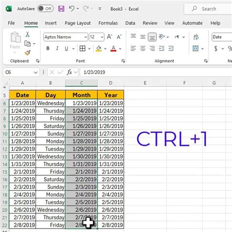 Excel Interview Question Extract Day Month And Year In Excel Youtube