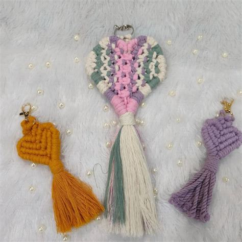 Macrame Keychain Size Medium At Rs 150 Piece In Indore ID 2852104854455