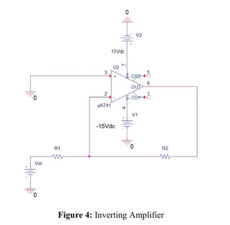 Solved Figure 4 Inverting Amplifiertable 3 Inverting