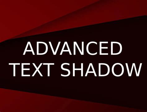 advanced text shadow essential classy addons for elementor