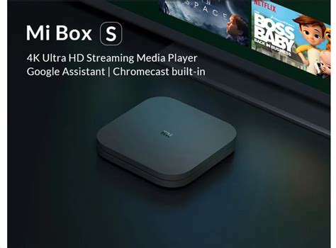 Original Global Xiaomi Mi Tv Box S K Hdr Android Tv Ultra Hd G G Wifi Google Cast Netflix