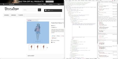 Developer Tools In Browser Elements Tab
