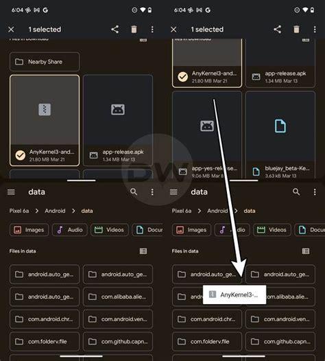 how to access and transfer files in data obb folder android 13 14 15