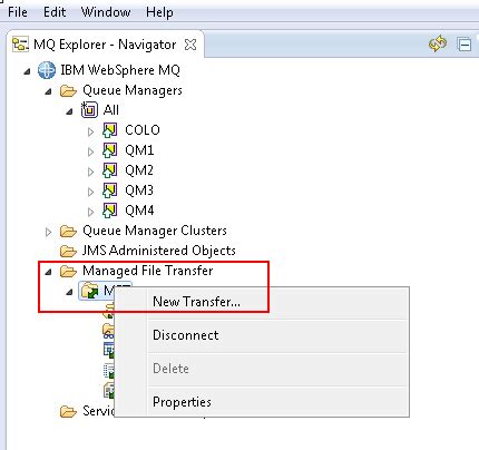 Working With IBM MQ Managed File Transfer MQMFT Integration