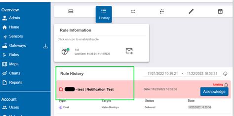 Testing A Rule In Imonnit Monnit Knowledge Base