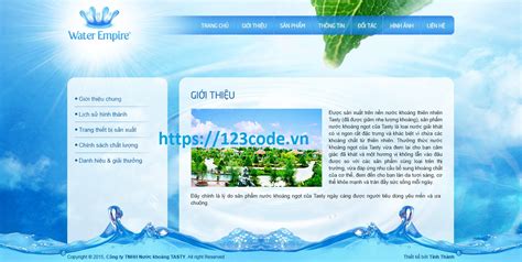 Tải code website giới thiệu sản phẩm asp net mvc