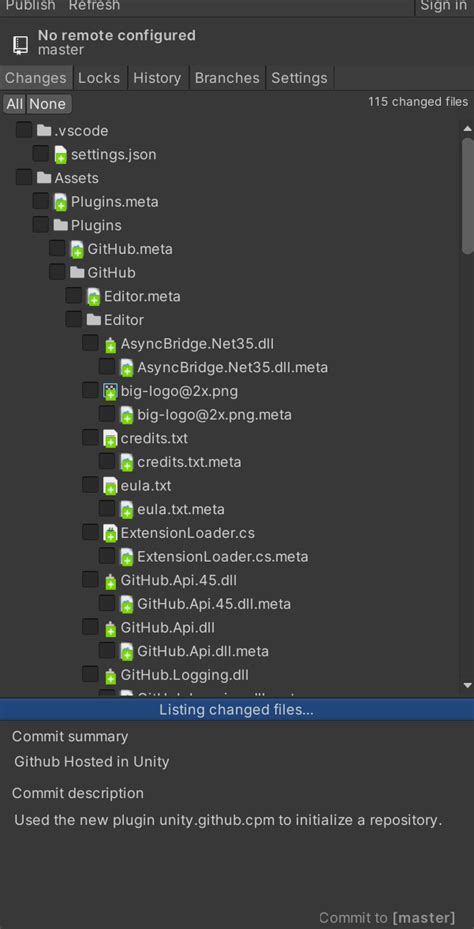The Listing Files Keeps On Loading Issue Github For Unity Unity GitHub