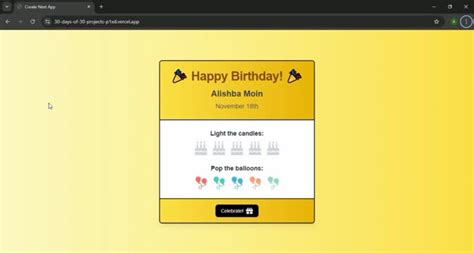 Alishba Moin On Linkedin 30dayschallenge Nextjs React Tailwindcss