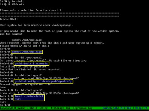 How To Recover Corrupted Grub 2 Bootloader In Rhel 8 2daygeek
