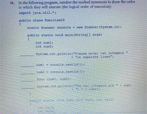 Solved Public Static Void Mainstring Args Int Numl