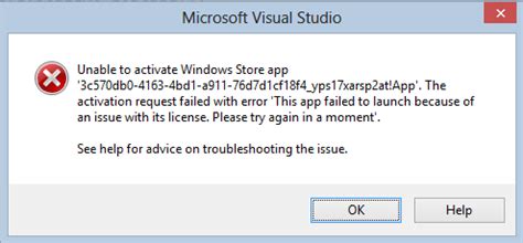 Unable To Activate Windows Store App Staffgreenway