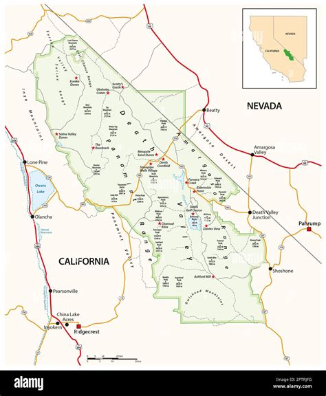 Nevada Map With National Parks
