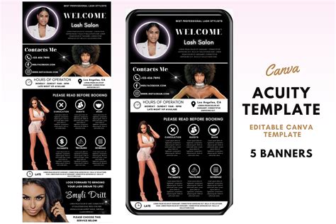 Acuity Scheduling Template Graphic By Marishop99 · Creative Fabrica