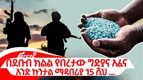 በደቡብ ክልል የበረታው ግድያና አፈና Ethiopiareporter Youtube