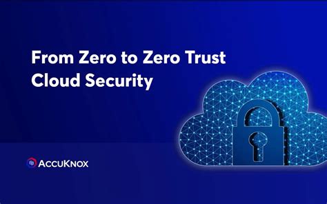 From Zero To Zero Trust Cloud Security