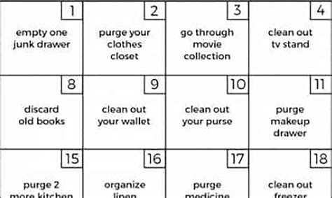 De Clutter Challenge Declutter The House In Just Days Awareness Act