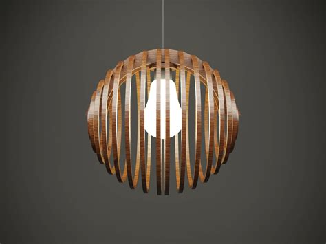 Wood Parametric Ceiling Light For Cnc Machine 3d Model By Malibusan