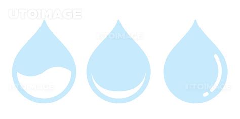 유토이미지 물방울 아이콘
