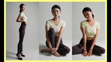 [4k세로] 일반인 아마추어 모델 프로필 촬영현장 직캠 레깅스 코디 Leggings Youtube