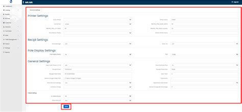 How To Change Terminal Settings Moneypex Support
