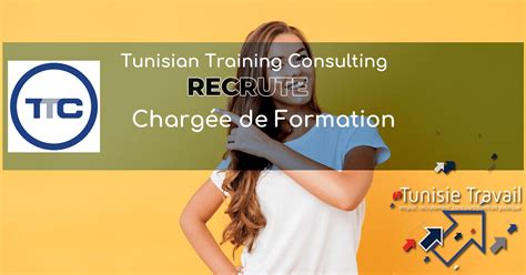 Tunisietravail On Linkedin Tunisian Training Consulting Recrute Chargée De Formation