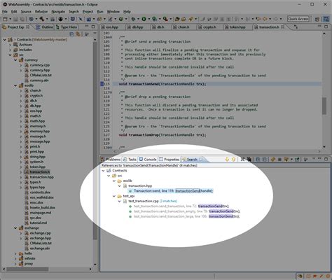 Using Eclipse Ide For Eos Smart Contracts