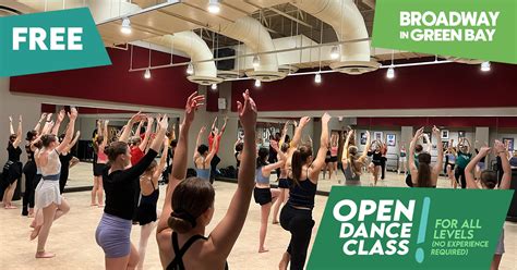 Open Dance Class Broadway Style