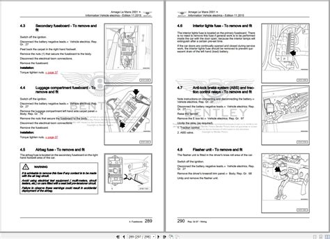 Bentley Arnage 2001 2002 Workshop Manual And Wiring Diagrams