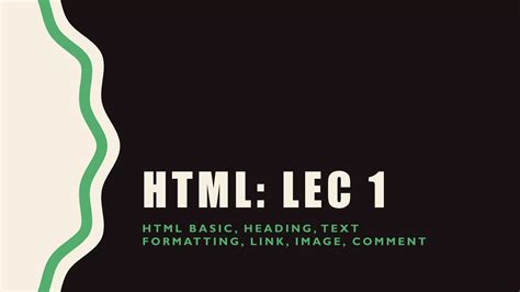 11 Html Lec 1 Ppt
