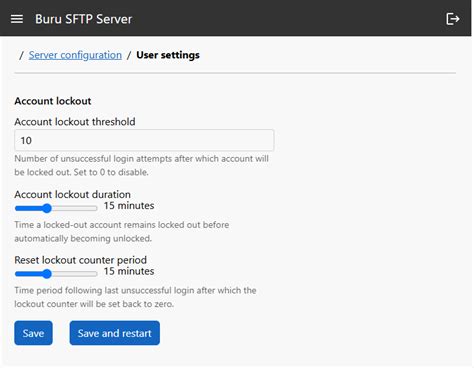 Buru Sftp Server Web Administration Rebex Net
