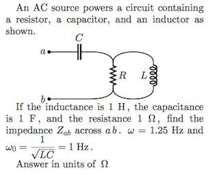Solved An AC Source Powers A Circuit Containing A Resistor Chegg