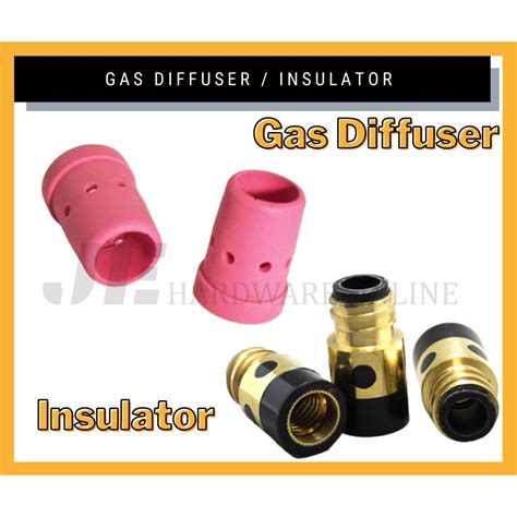 Hdb Mig350a Gas Diffuser Insulator Mig 350a Air Cooled Welding Torch Mig Insulator Mig