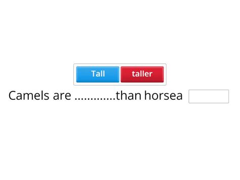 Comparative Missing Word