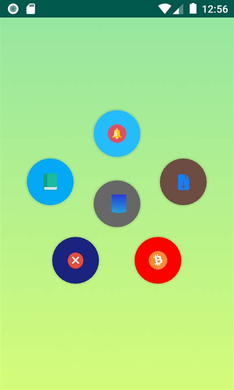 Android Studio Circle Menu Animation With Navigation Apa Kata Miko Lah