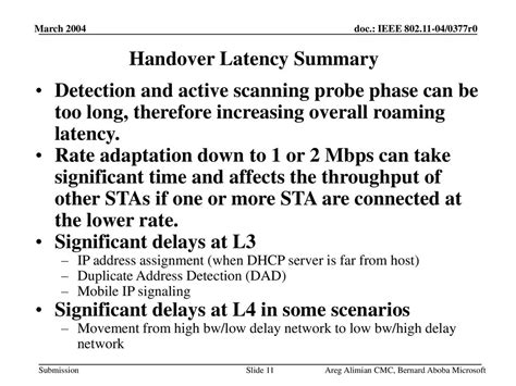 Analysis Of Roaming Techniques Ppt Download
