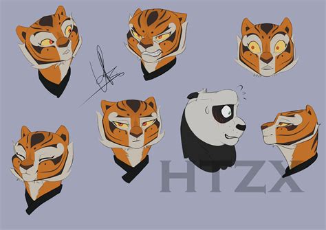 Kung Fu Panda Tigress Face