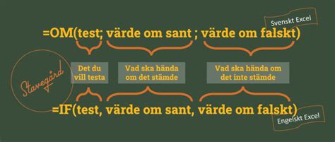 Lär dig funktionen OM i Excel Föreläsare och Excel expert David Stavegård