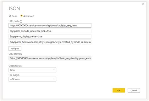 ServiceNow Rest API Using PowerBI Stack Overflow