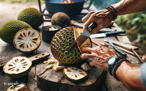 How To Roast Breadfruit On An Open Fire 6 Easy Steps