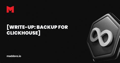 Guide How To Configuring Backups For Clickhouse Effectively