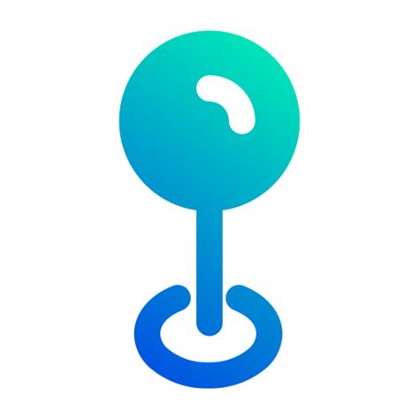 pin map generic flat gradient icon