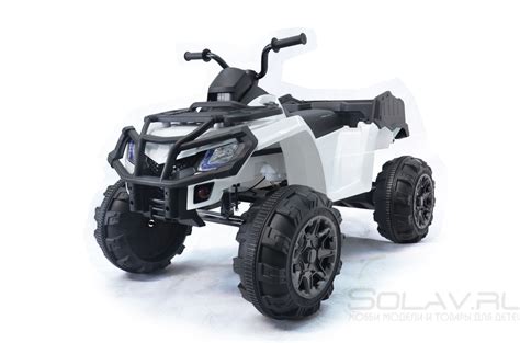 Детский квадроцикл Grizzly Next White 4WD с пультом управления 2.4G ...