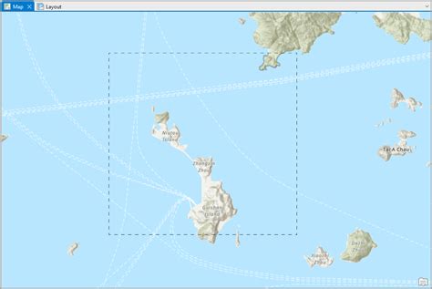 Problem Basemap Layers Not Displayed In The Arcgis Pro Map View When Clipped To The Index