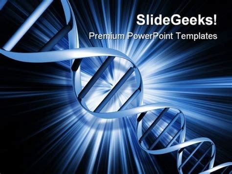 Dna Abstract PowerPoint Template