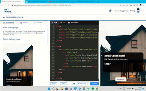 50daysofcodechallenge Day3 Nxtwave Htmlcss Manoj Kumar Chitra