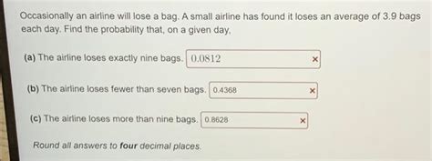 Solved The Poisson Distribution The Poisson Distribution Is Chegg