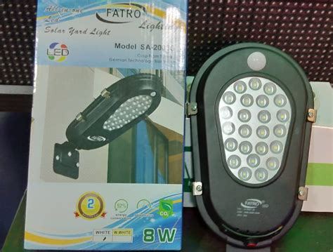 Lampu Jalan Led Solar Cell Fatro Lampu Hias Led Solar Cell