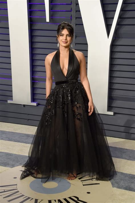 Priyanka Chopra Fappening Sexy Sideboobs At Oscar Party The Fappening