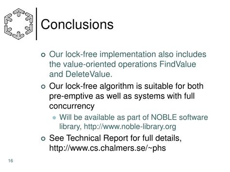 Ppt Scalable And Lock Free Concurrent Dictionaries Powerpoint Presentation Id2999078