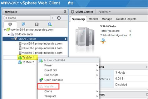 How To Easily Disable Vmotion And Cross Vcenter Vmotion For A Particular Virtual Machine